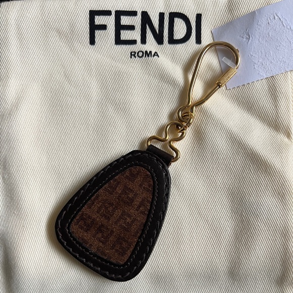 Fendi | Accessories | Fendi Leather Key Holder | Poshmark